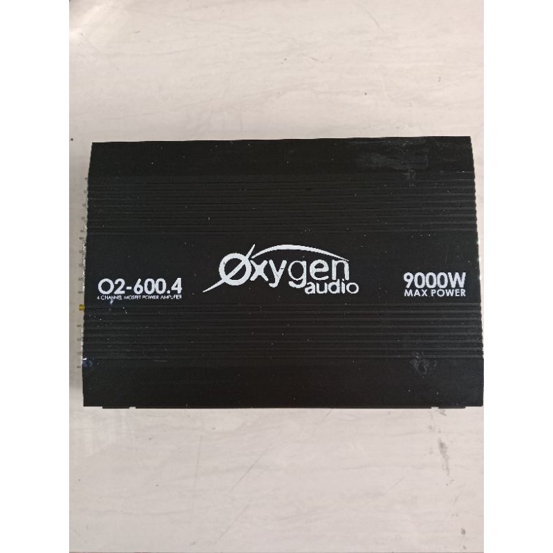 Jual power mobil oxygen audio O2-600. 4/4 channel mosfet power ...