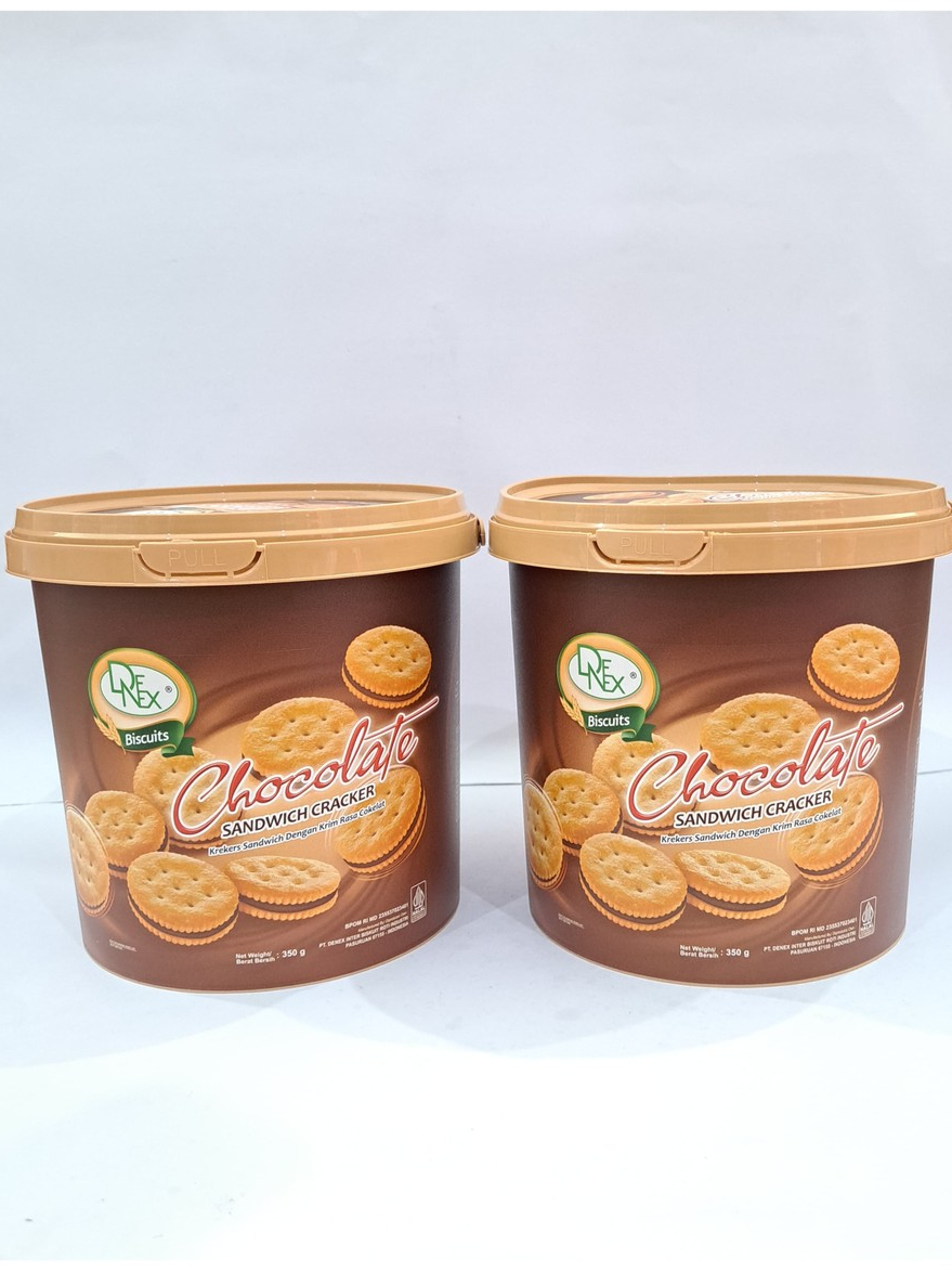 Jual DENEX Chocolate Sandwich Cracker | 350g | Shopee Indonesia