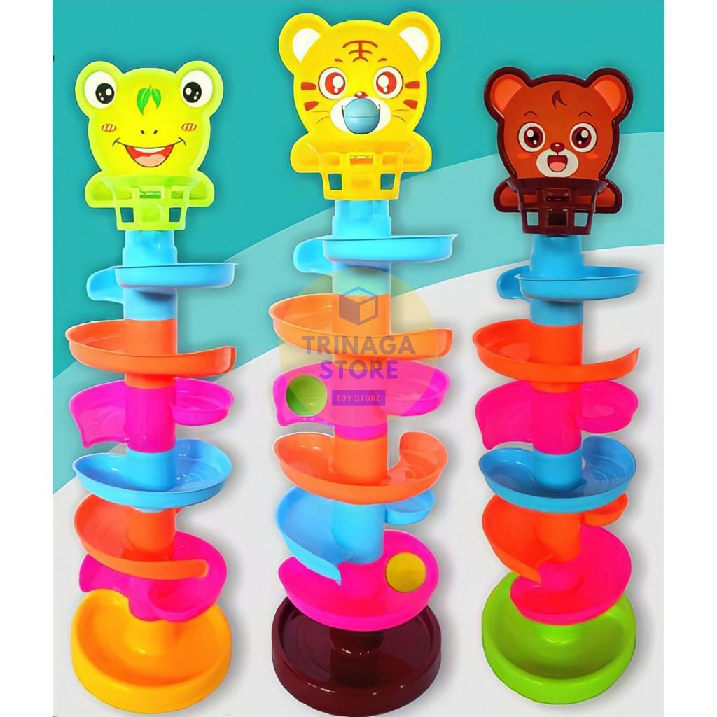 Jual ( BISA COD ) PROMO Mainan Anak Rolling Ball / Mainan Anak Sliding ...