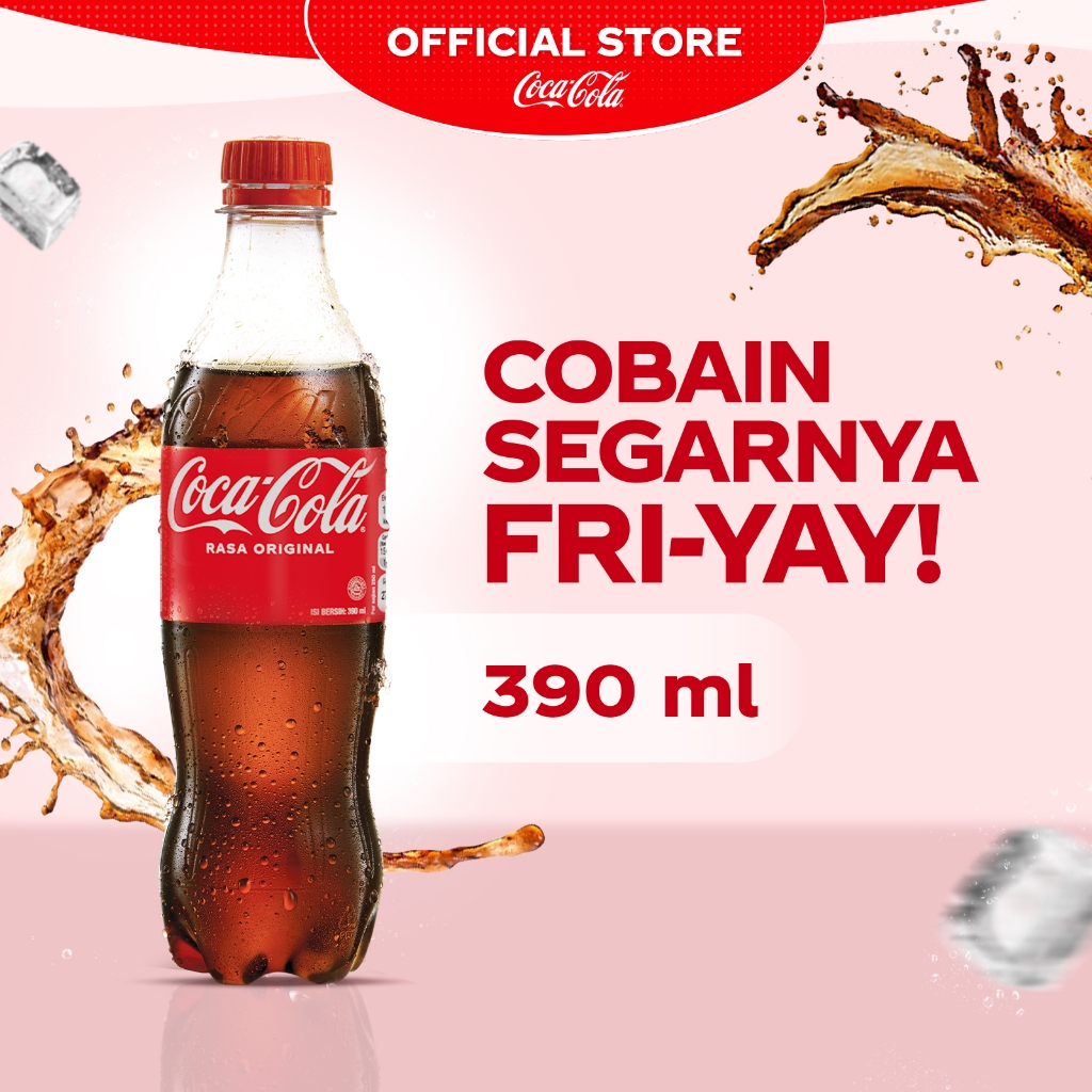 Jual Coca-Cola Minuman Soda Original - Botol 390ml | Shopee Indonesia