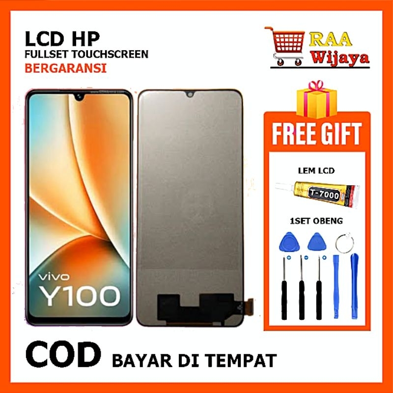 Jual {ORIGINAL} LCD VIVO Y100 4G Fullset Touchscreen (NOT FINGERPRINT ...