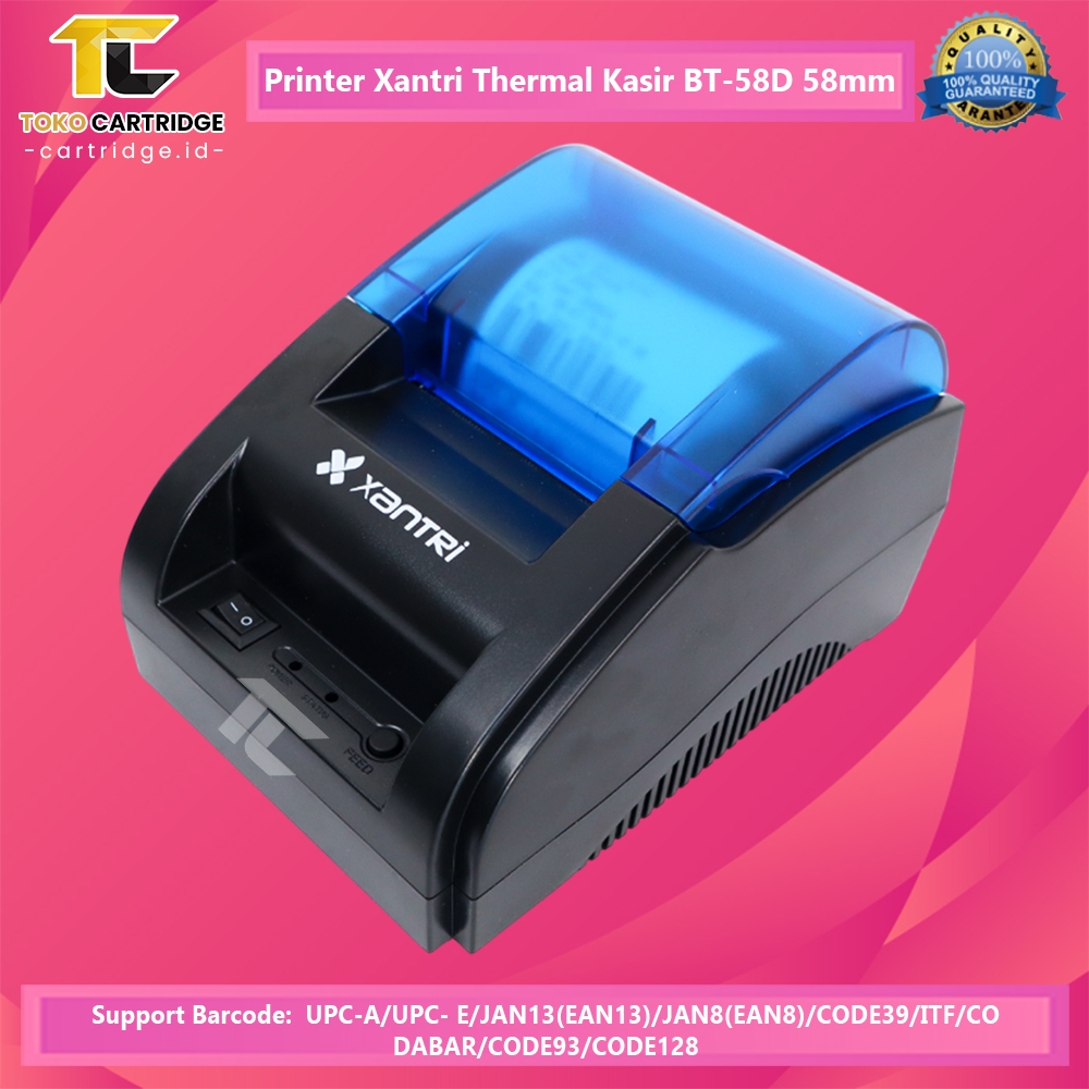 Jual Printer Thermal Iware C5813 / C-58MPC V2 Xantri BT58D Black ...