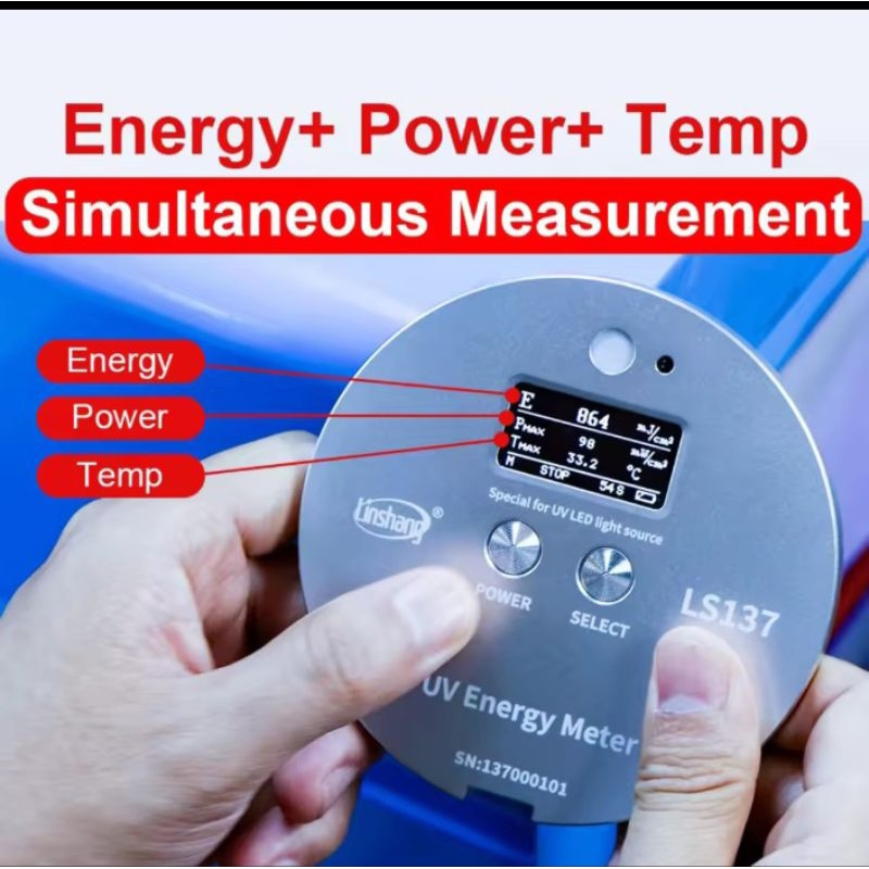 Jual Uv Energy Meter Radiometer UVA LED Light Sources LS137 Measure ...