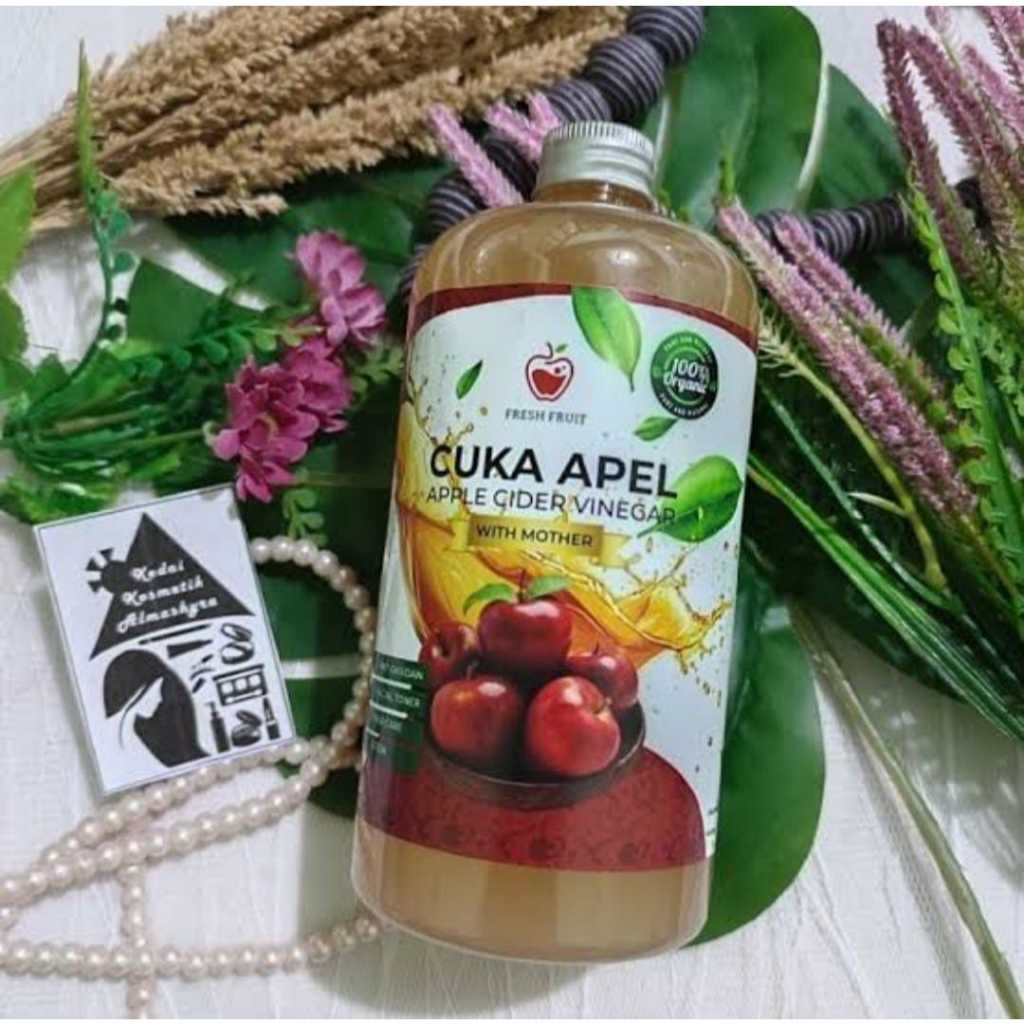 Jual Cuka apel fresh fruit Apple Cider Vinegar with mother 500ml ...