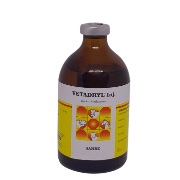 Jual VETADRYL INJ 50 ML (Obat Alergi Pada Hewan) | Shopee Indonesia