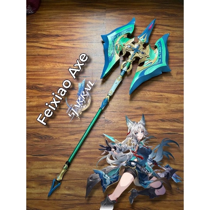Jual Kapak Axe Cosplay Feixiao dari Honkai Star Rail | Shopee Indonesia