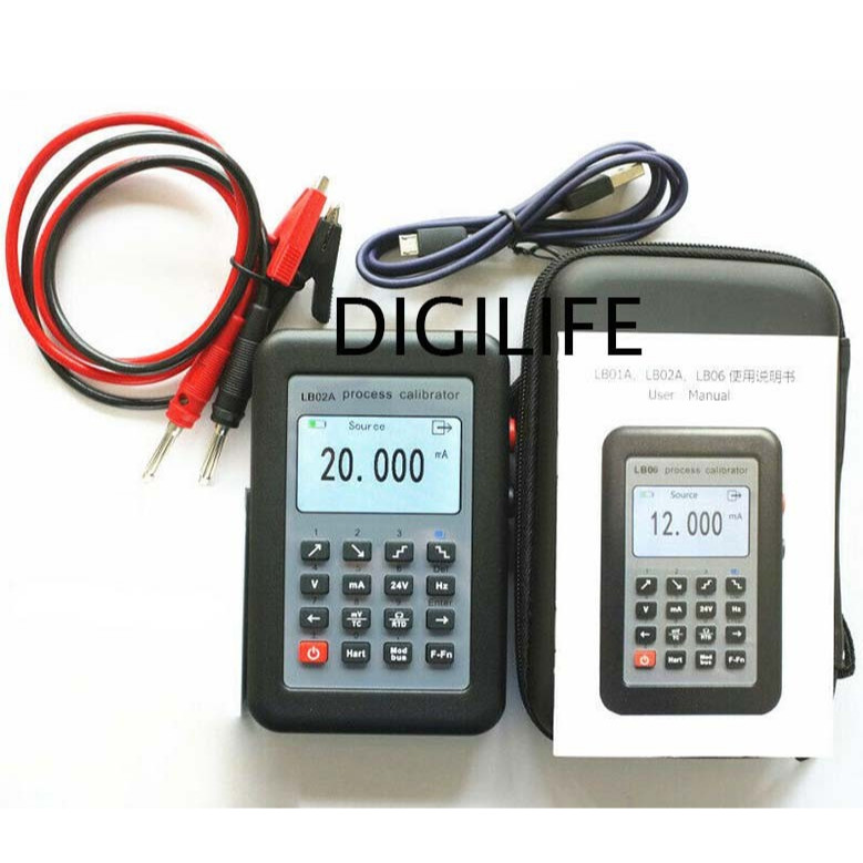 Jual LB02A Process Calibrator RTD TC mV Signal Generator Source Function LB-02A PRoses ...