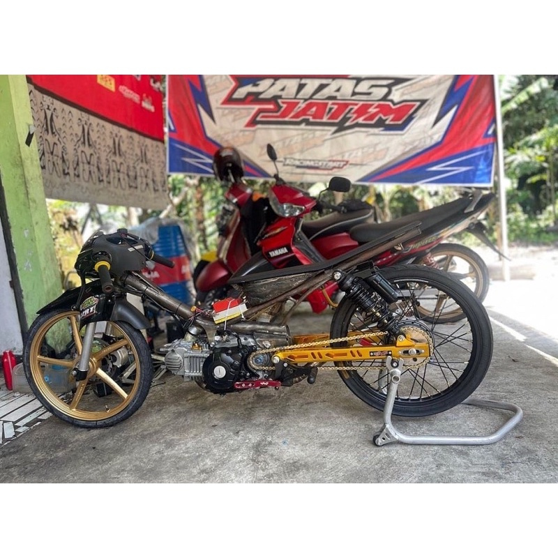Jual SWING ARM VRG JUPITER 130CC SLEEP ENGINE & MONOSHOCK BEBEK YAMAHA ...