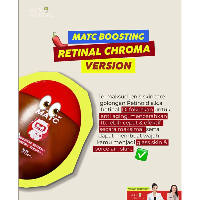 Jual Skinmurch Matc Boosting Retinal Chroma Version | Shopee Indonesia