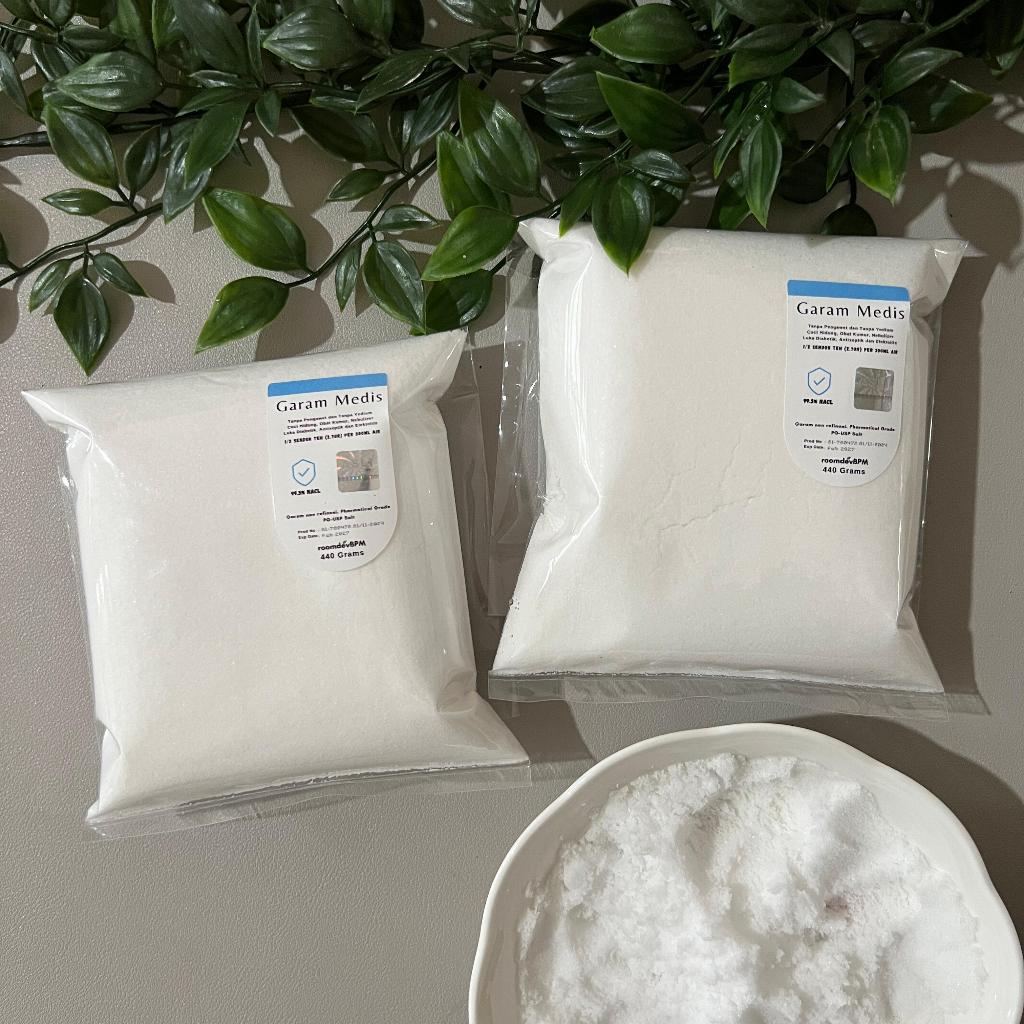 Jual Garam Kesehatan Steril Organik NaCL Pharmatical Grade Na-Salt ...
