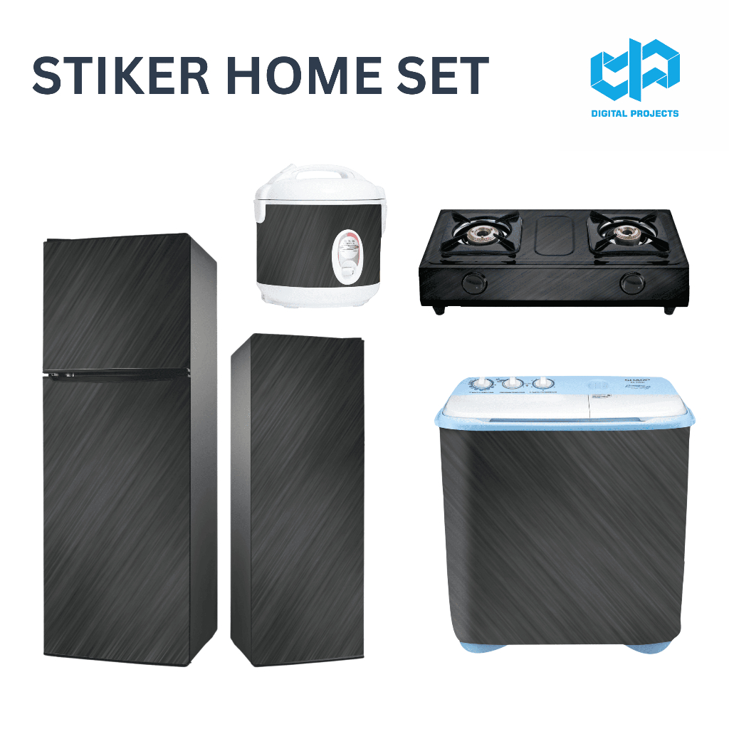 Jual Digital Projects Home Set Stiker Premium Sticker Kulkas Kompor ...