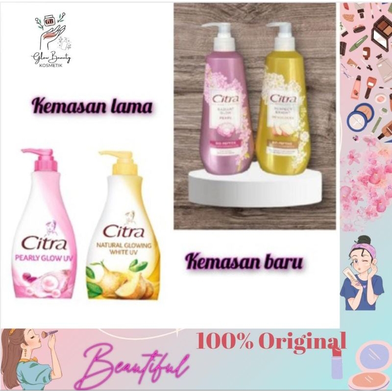Jual [KEMASAN BARU] CITRA HAND & BODY LOTION NATURAL GLOW UV BENGKOANG / CITRA HAND BODY LOTION ...
