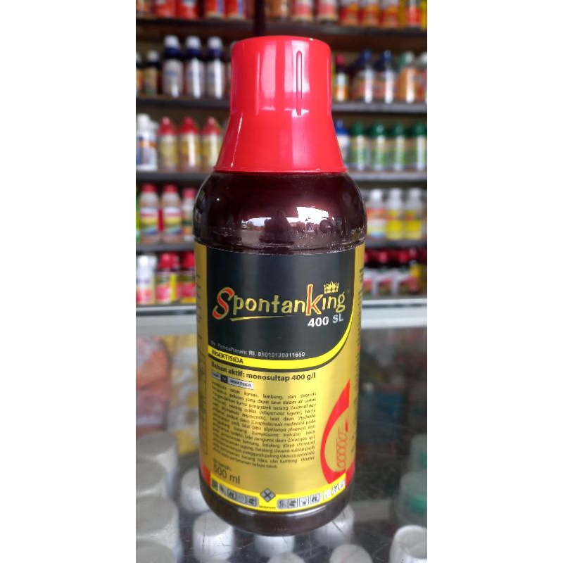Jual Insektisida Spontan King Monosultap 400g/l Kemasan 500 ML | Shopee ...
