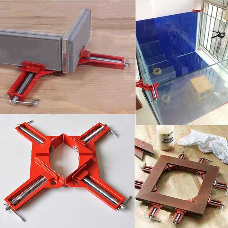 Jual Penjepit Sudut Frame Kayu 90 Derajat 75mm - Corner Clamp | Shopee ...