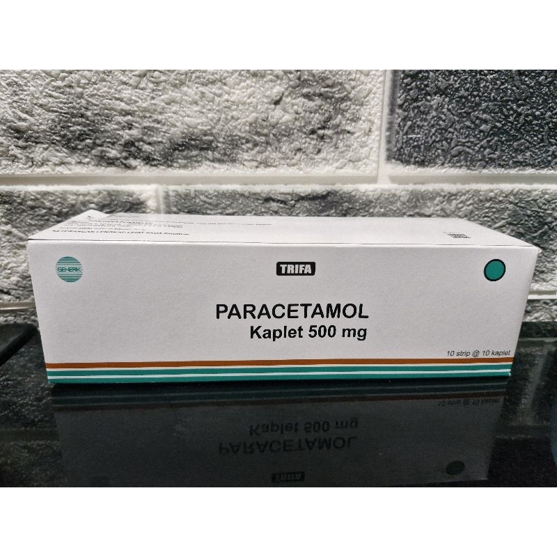 Jual PARACETAMOL 500 MG BOX TRIFA | Shopee Indonesia