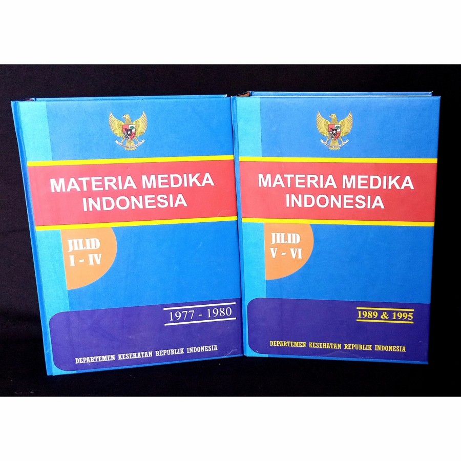 Jual MMI : MATERIA MEDIKA INDONESIA JILID 1-6 | Shopee Indonesia