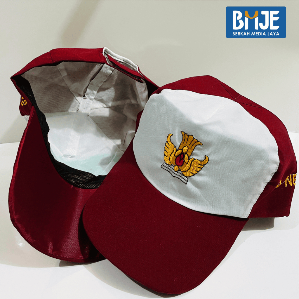 Jual TOPI SD NEGERI BORDIR KANAN KIRI DEPAN | Shopee Indonesia