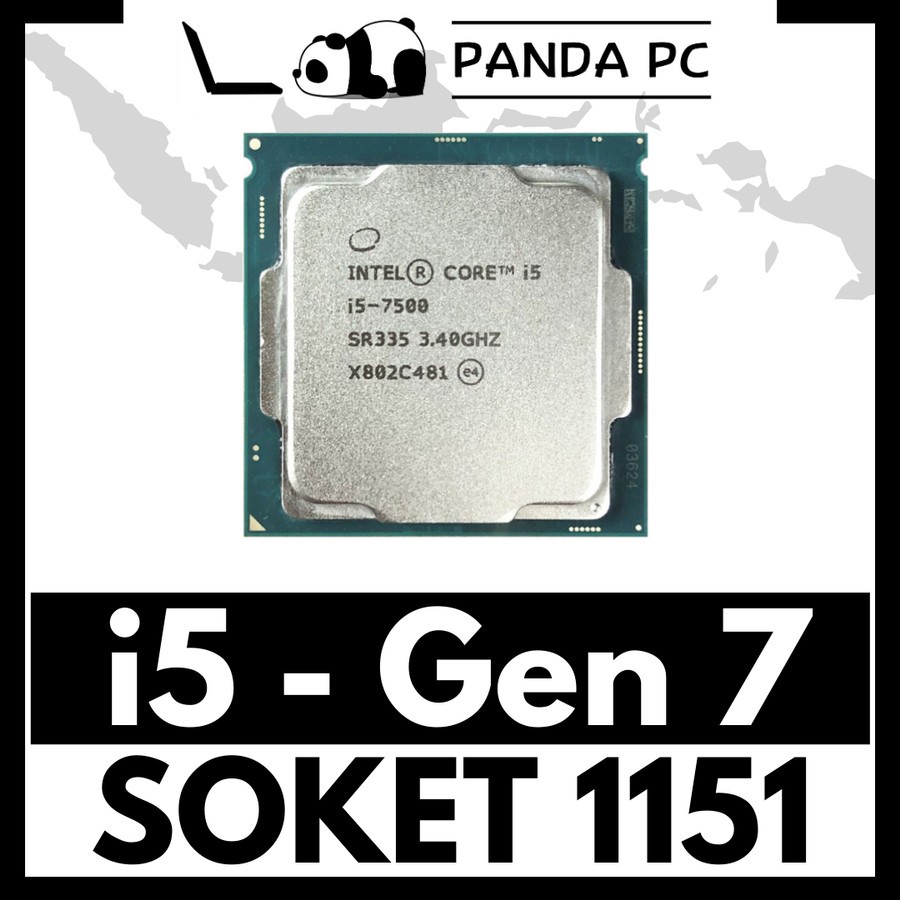 Jual Processor Core i5 Gen 7 Kaby Lake 7400 7500 7600 7500T LGA 1151 - H110 | Shopee Indonesia