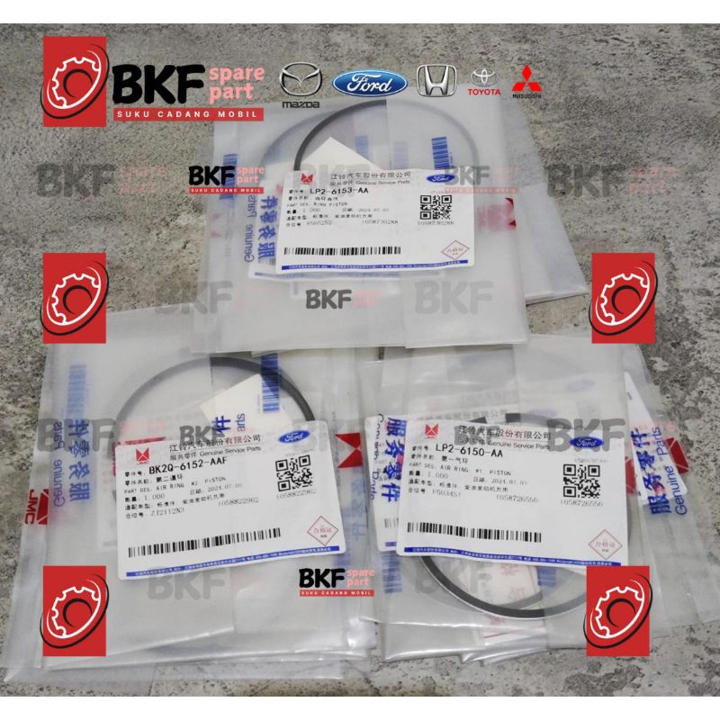 Jual Ring Piston Seher Ford Ranger T6 2.2 2.2cc 2200cc Original JMC | Shopee Indonesia