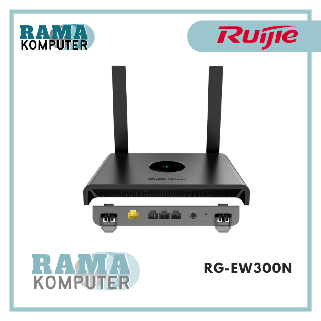 Jual RUIJIE REYE RG-EW300N Router Wireless 300Mbps | Shopee Indonesia