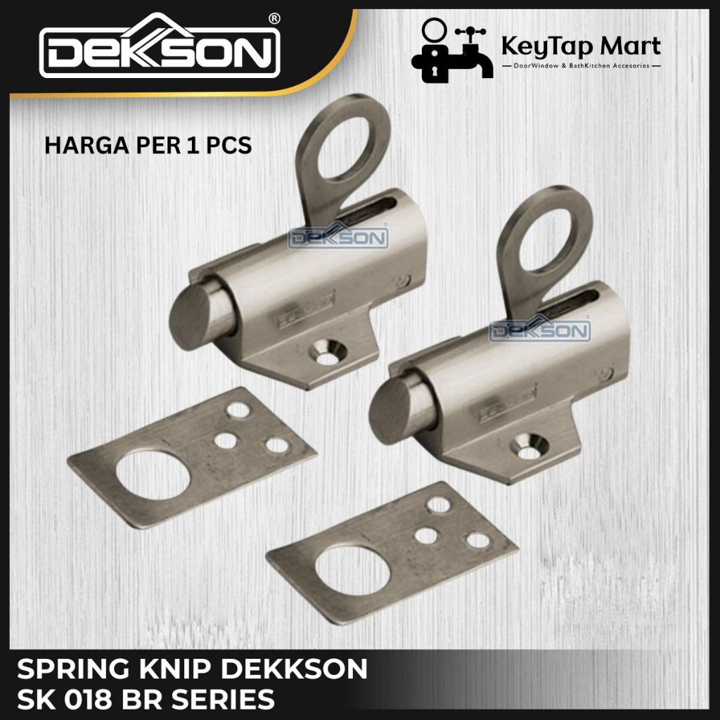 Jual Spring Knip Dekkson SK 018 BR SN Pengunci Grendel Jendela Selot ...