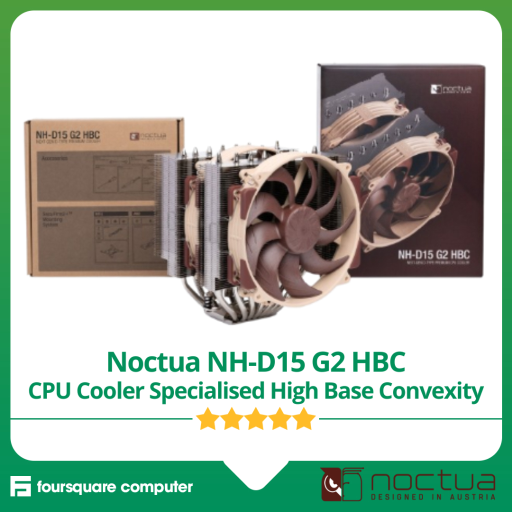 Jual Noctua NH-D15 G2 HBC Premium CPU Cooler High Base Convexity | Shopee Indonesia