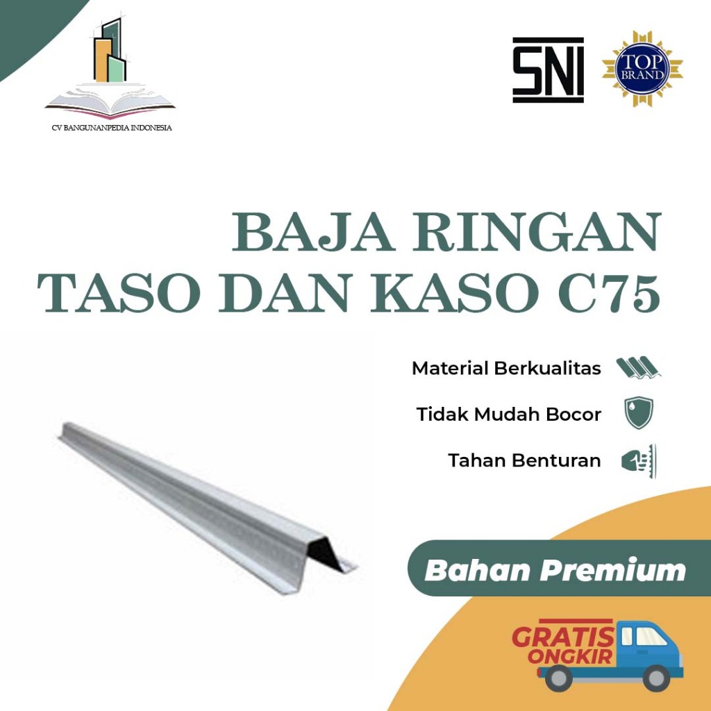 Jual BAJA RINGAN TASO DAN KASO C75 BESERTA RENG MURAH MEDAN | Shopee ...