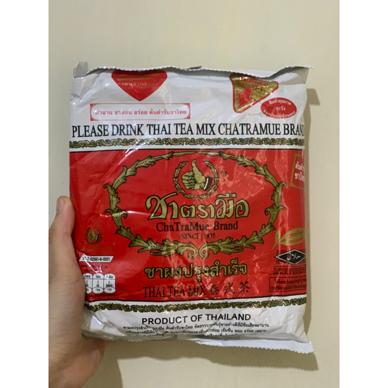 Jual CHATRAMUE THAI TEA 400GR DAN GREEN TEA 200GR - HALAL THAILAND ...
