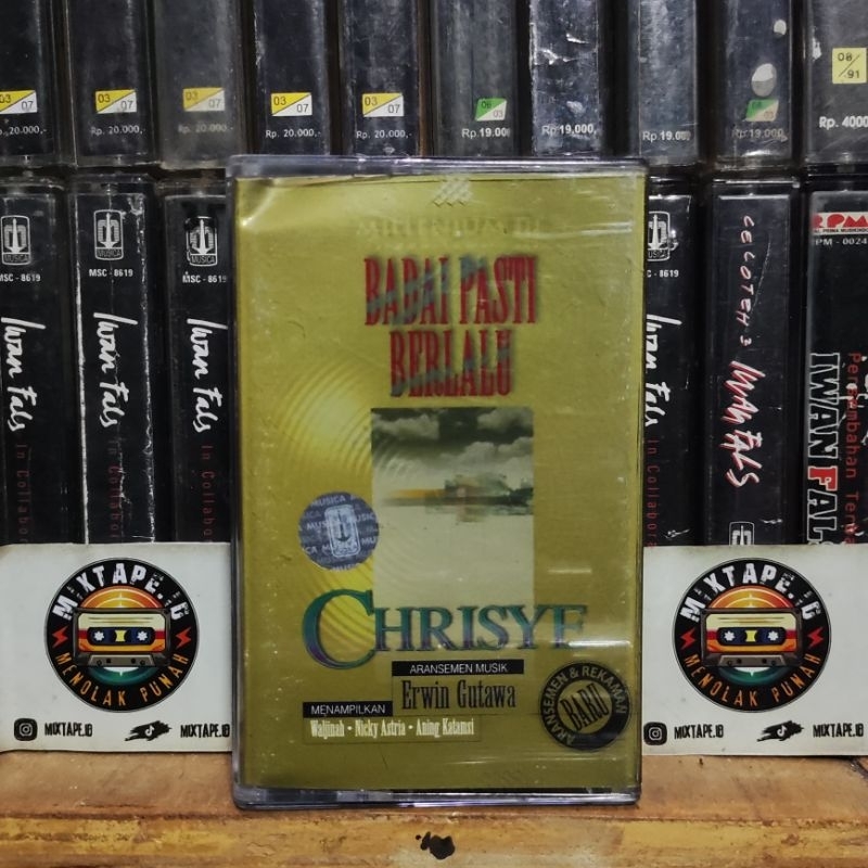 Jual Kaset Pita - Chrisye - Badai Pasti Berlalu - Radio Tape - Kaset - Radio - Pemutar Kaset ...