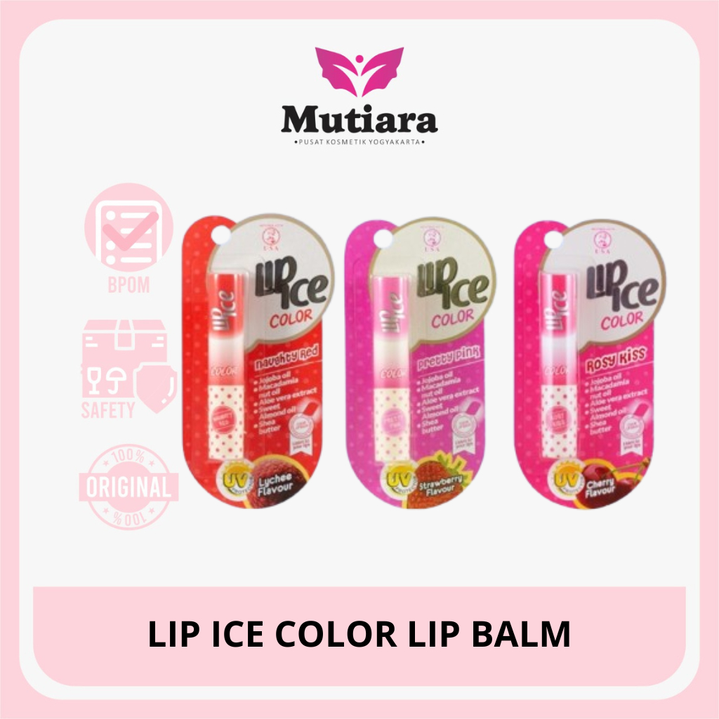 Jual LIP ICE COLOR LIP BALM | Shopee Indonesia