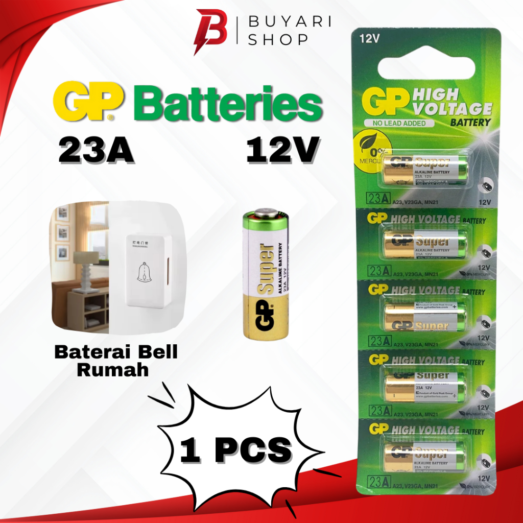 Jual TERLARIS!! Baterai Remote Remot Mobil A23 23A 23AE Avanza Xenia ...