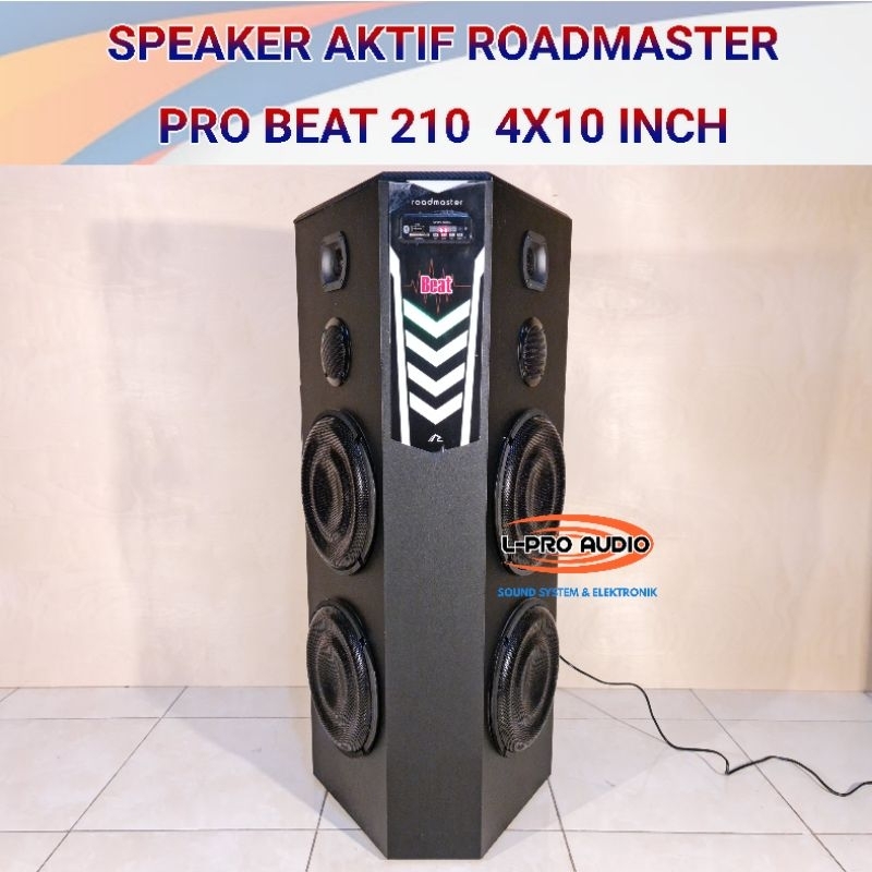 Jual Speaker aktif ROADMASTER PRO BEAT 210 Bonus mic Shure Beta-58 ...