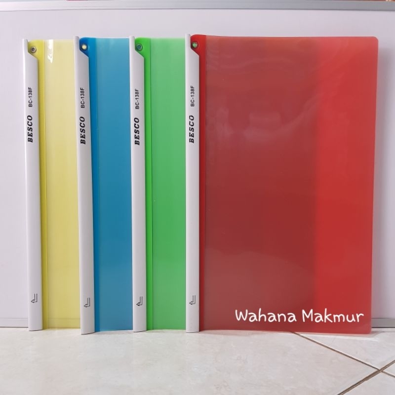 Jual Map plastik Hasam folio Besco / Map tulang / Map kliping | Shopee ...