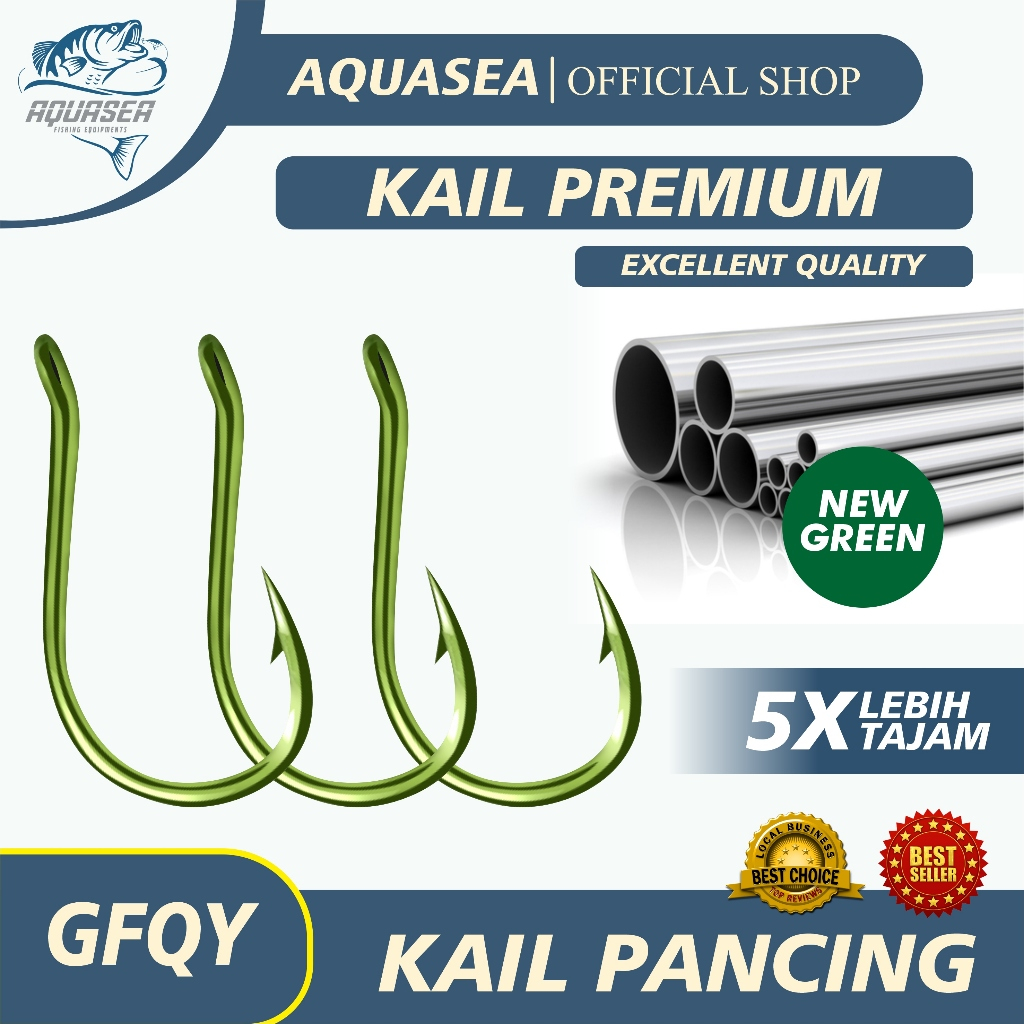 Jual AQUASEA - Kail Pancing (KAIL TYPE KECIL) Type 1053 serial no 0.5 ...