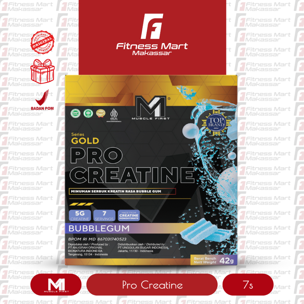 Jual Muscle First M1 Nutrition Pro Creatine 7 serving 7 sachet Rasa ...