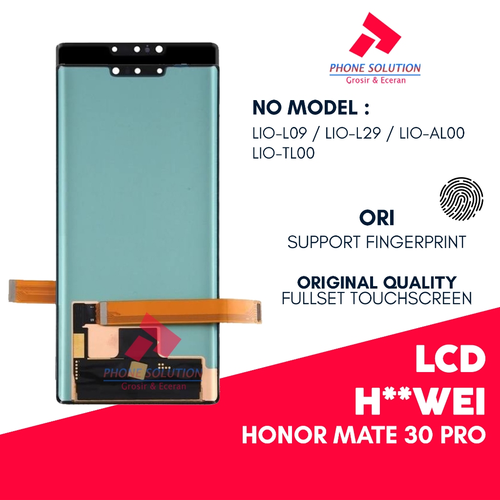 Jual LCD Honor Mate 30 Pro - Fingerprint Fullset Touchscreen | Shopee ...