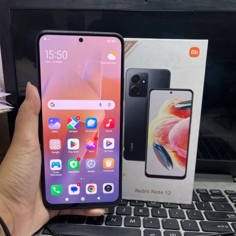 Jual Redmi Note 12 4G 4/128GB Second Ori | Shopee Indonesia