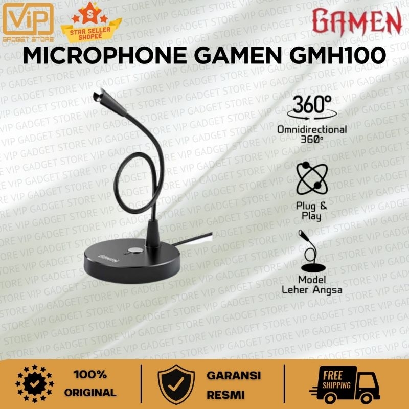 Jual GAMEN GAMING MICROPHONE | Shopee Indonesia