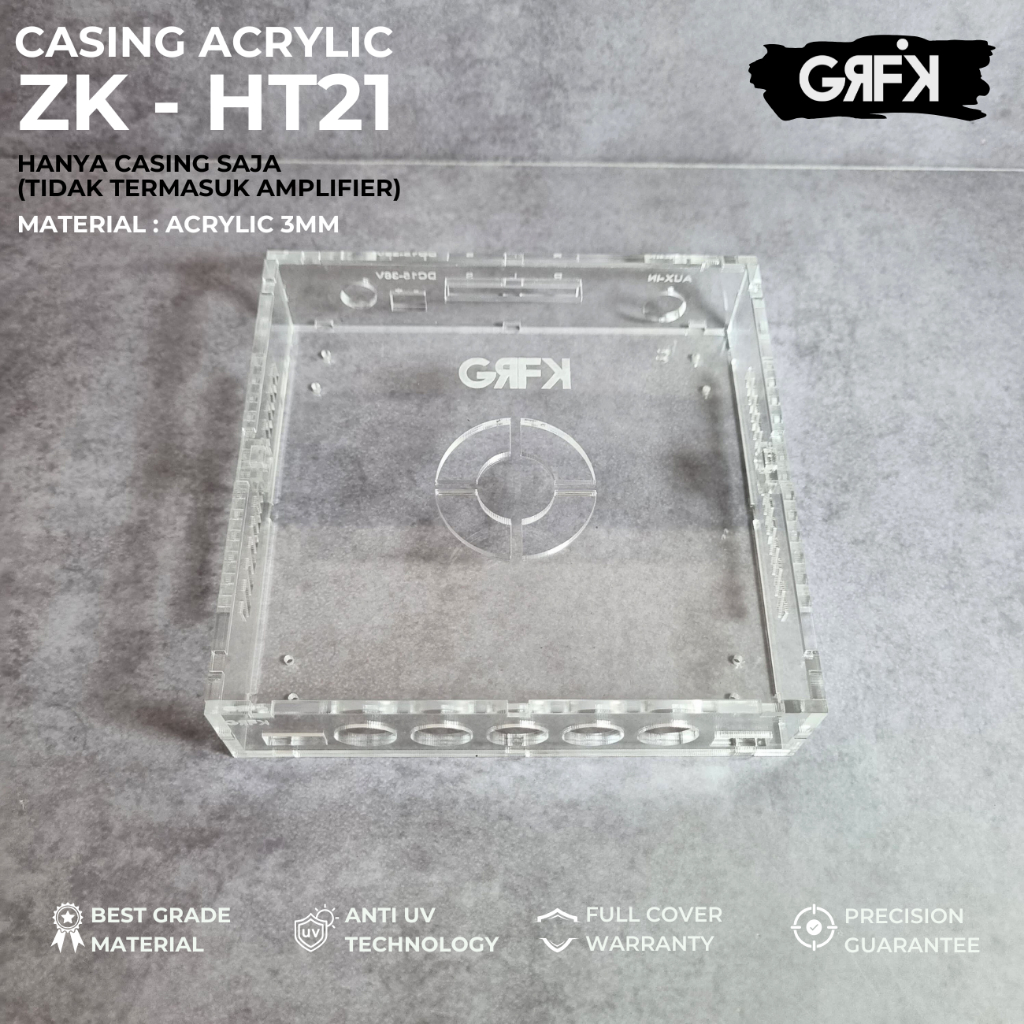 Jual CASING AKRILIK ZK-HT21 / BOX AKRILIK ZKHT21 (CASING SAJA) | Shopee ...
