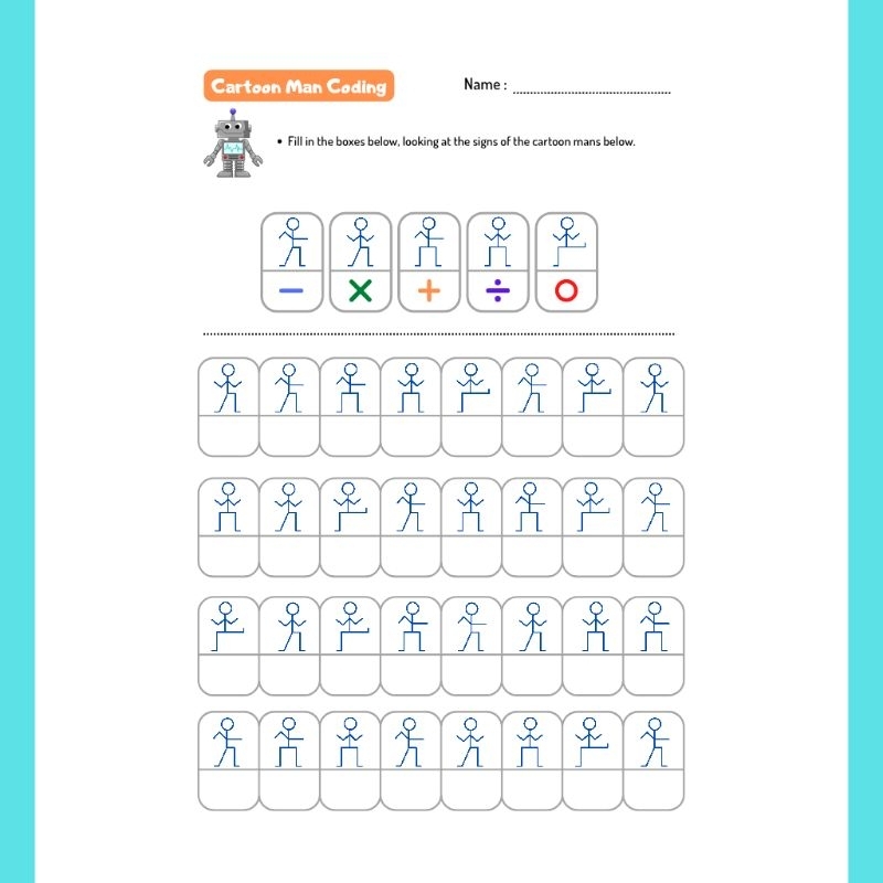 Jual Printable Worksheet Coding | Shopee Indonesia