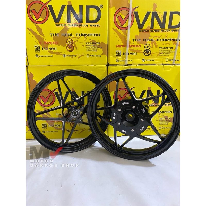 Jual velg vnd v speed v1 v2 v3 velg bintang ring 14 uk 185*215 beat vario 110/125/150 scoopy ...