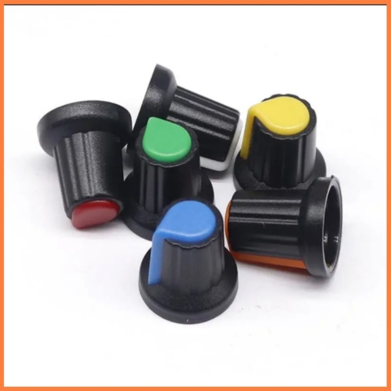 Jual Knop Potensio Plastik Warna Tutup Potensiometer Good Quality ...