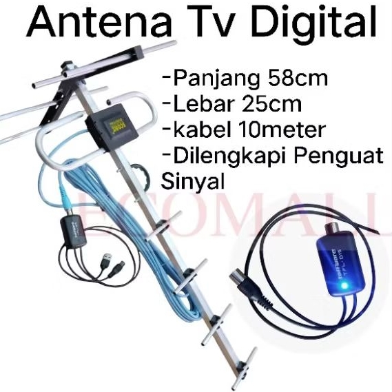 Jual SCORE Antena Digital / Antena Digital Outdoor / Antena Tv Digital ...
