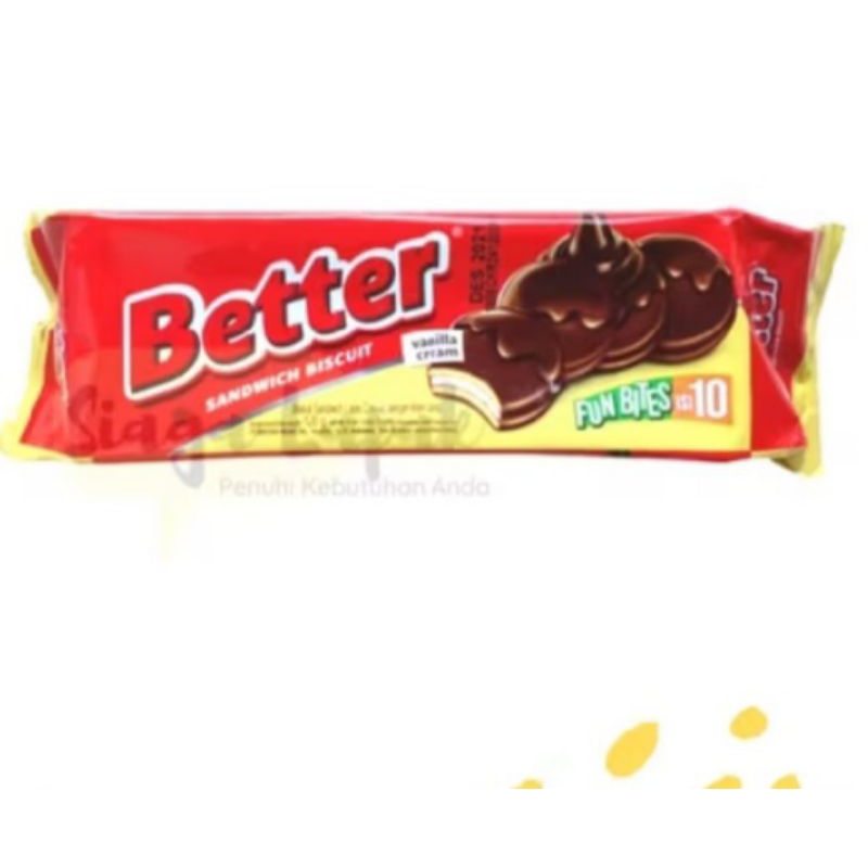 Jual Better cokelat 1 pack isi 10pcs | Biskuit better coklat better 1 ...