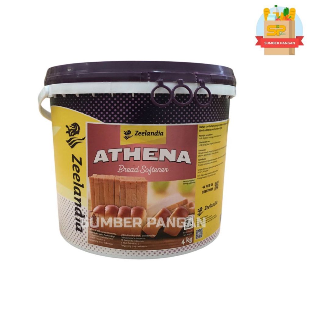 Jual Zeelandia Athena Bread Softener @4kg / Pelembut Roti bentuk Pasta ...