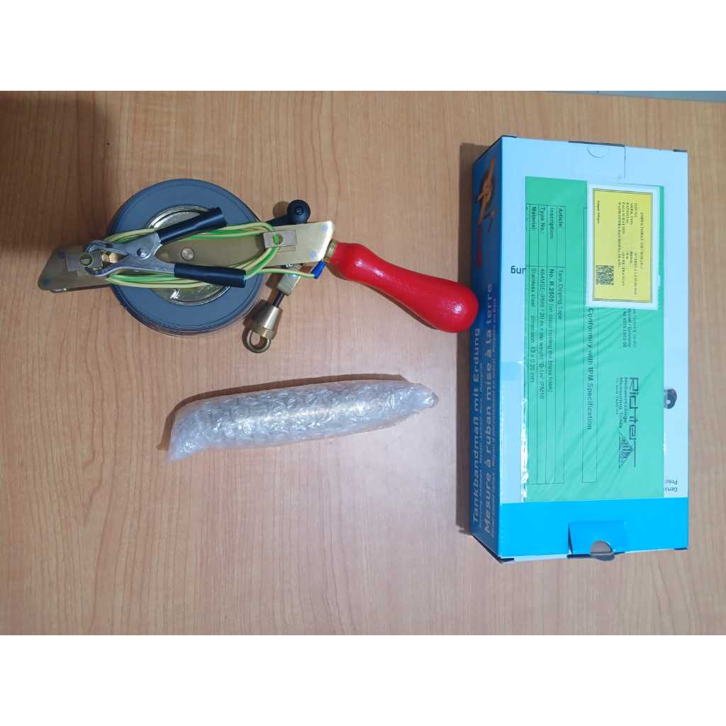 Jual RICHTER IPM Class Sounding tape 20 M Depth tape | Shopee Indonesia
