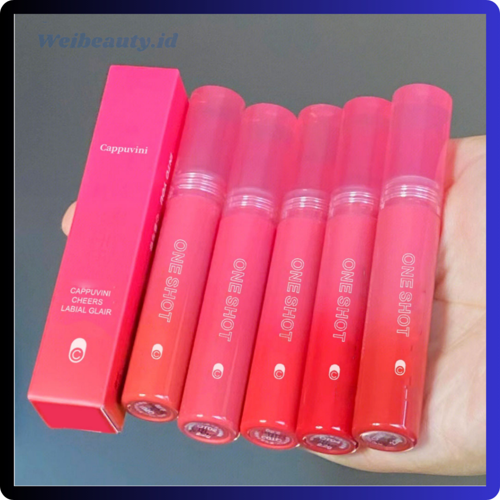 Jual CAPPUVINI Lip Gloss Glossy High pigmented Moisturising Longlasting ...