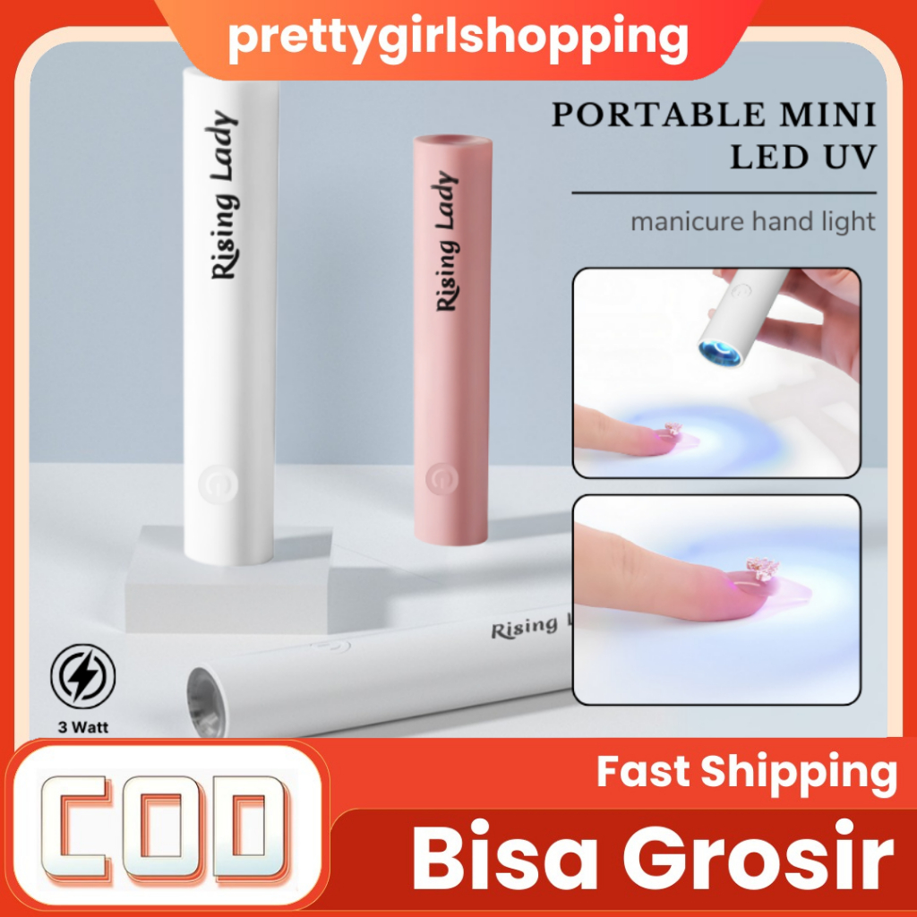 Jual Pretty Rising Lady Hand Light 3watt USB Charging Cable Portable ...