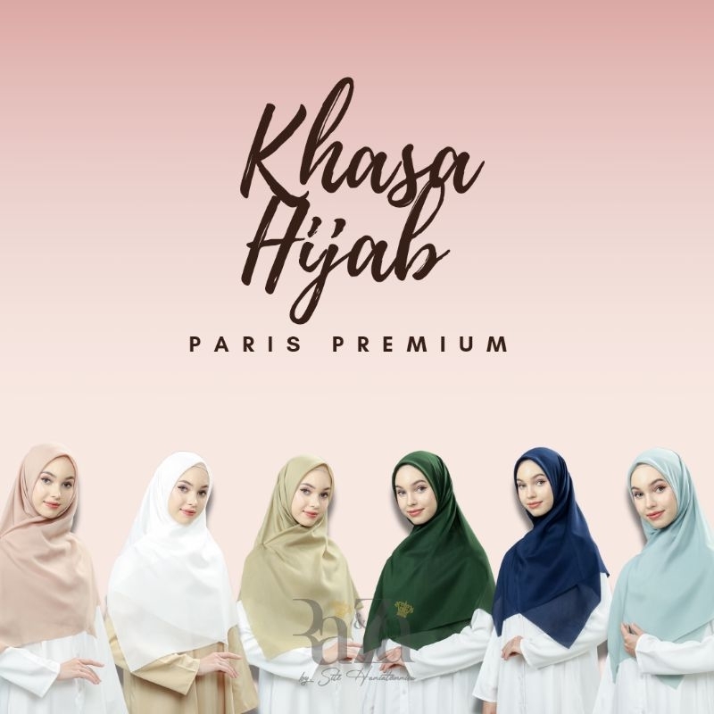 Jual Khasa Hijab Paris Premium Khasa Hijab Series Ra&Za | Shopee Indonesia