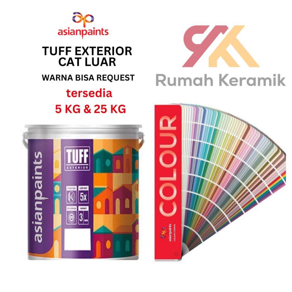Jual TUFF EXTERIOR Asian Paints Paint 5 Kg & 25 Kg | Cat Tembok Dinding ...